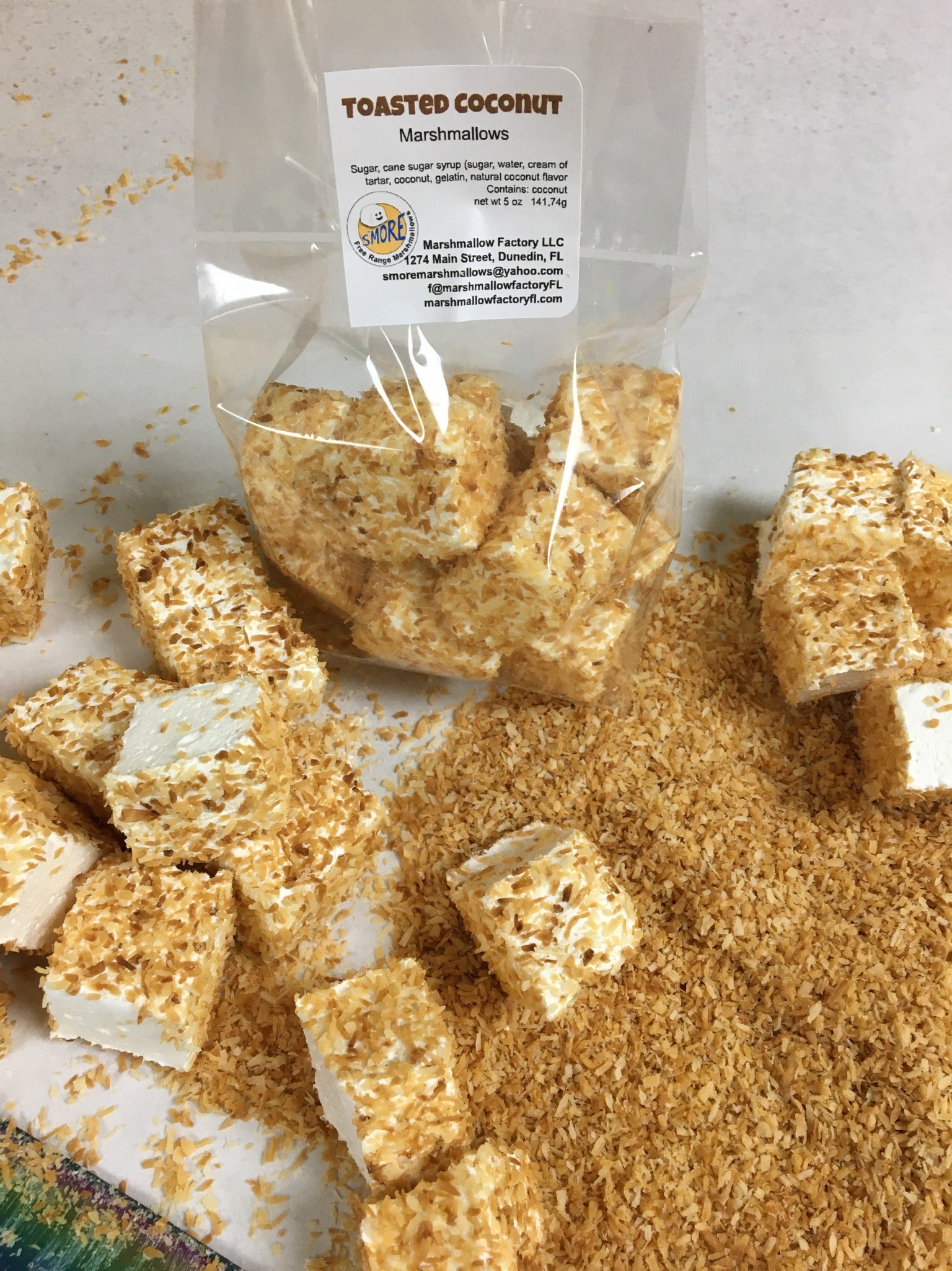 Toasted Coconut - Marshmallow Flavor – Marshmallow Factory LLC